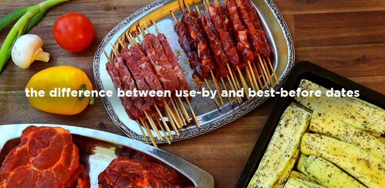 The difference between use-by and best-before dates